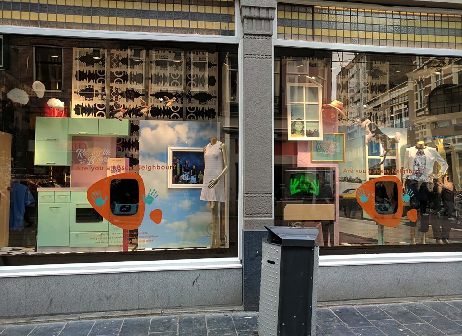 Interactive window display from Ted Baker | Specialist POS and display